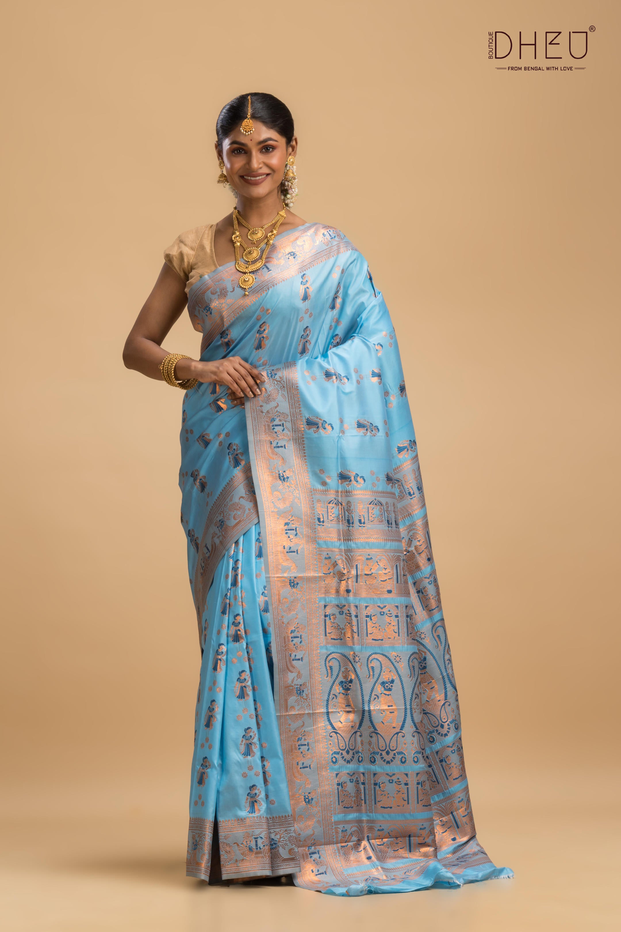Araalam - Swarnachari Silk Saree | Dheu