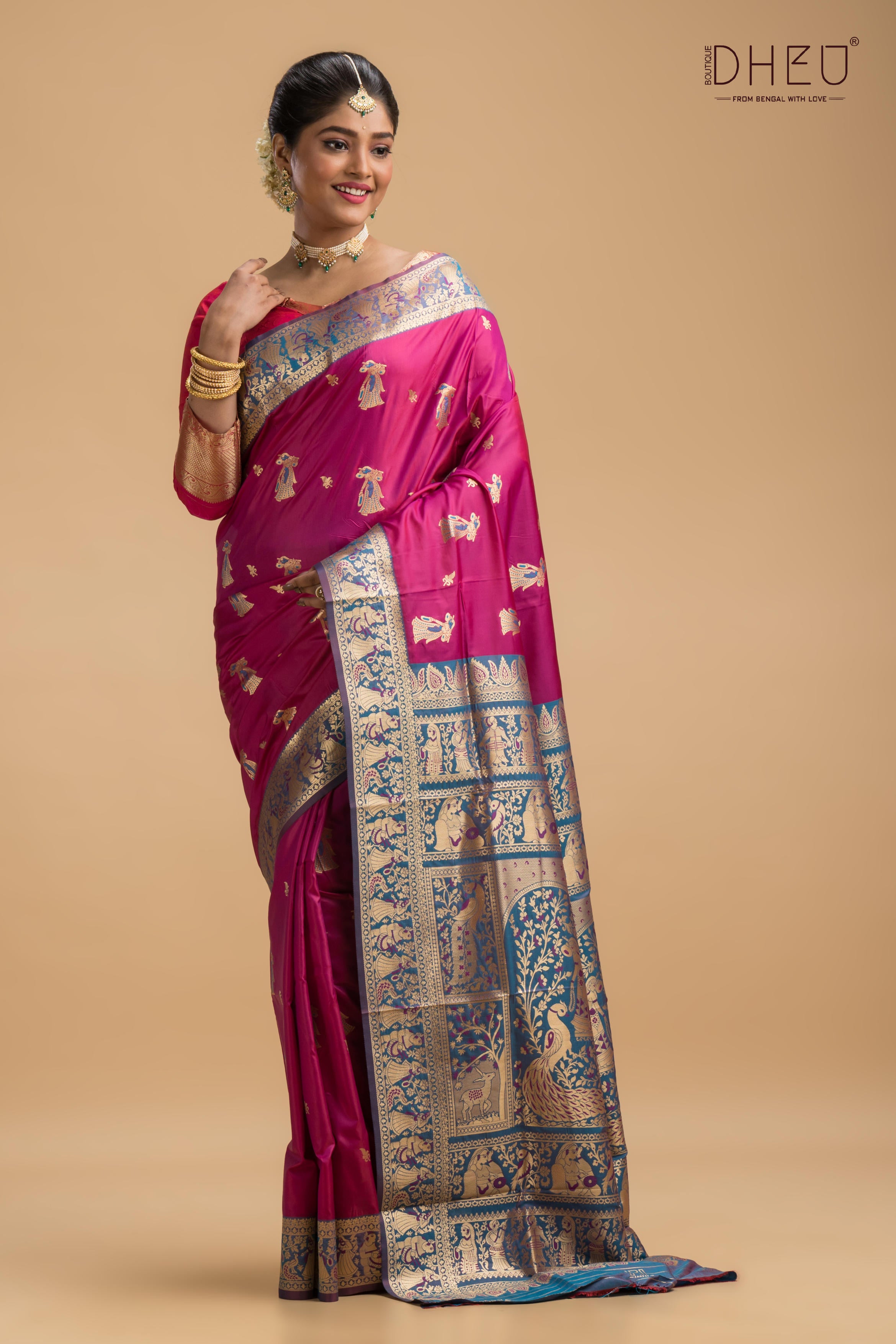 Karkatam - Swarnachari Silk Saree | Dheu