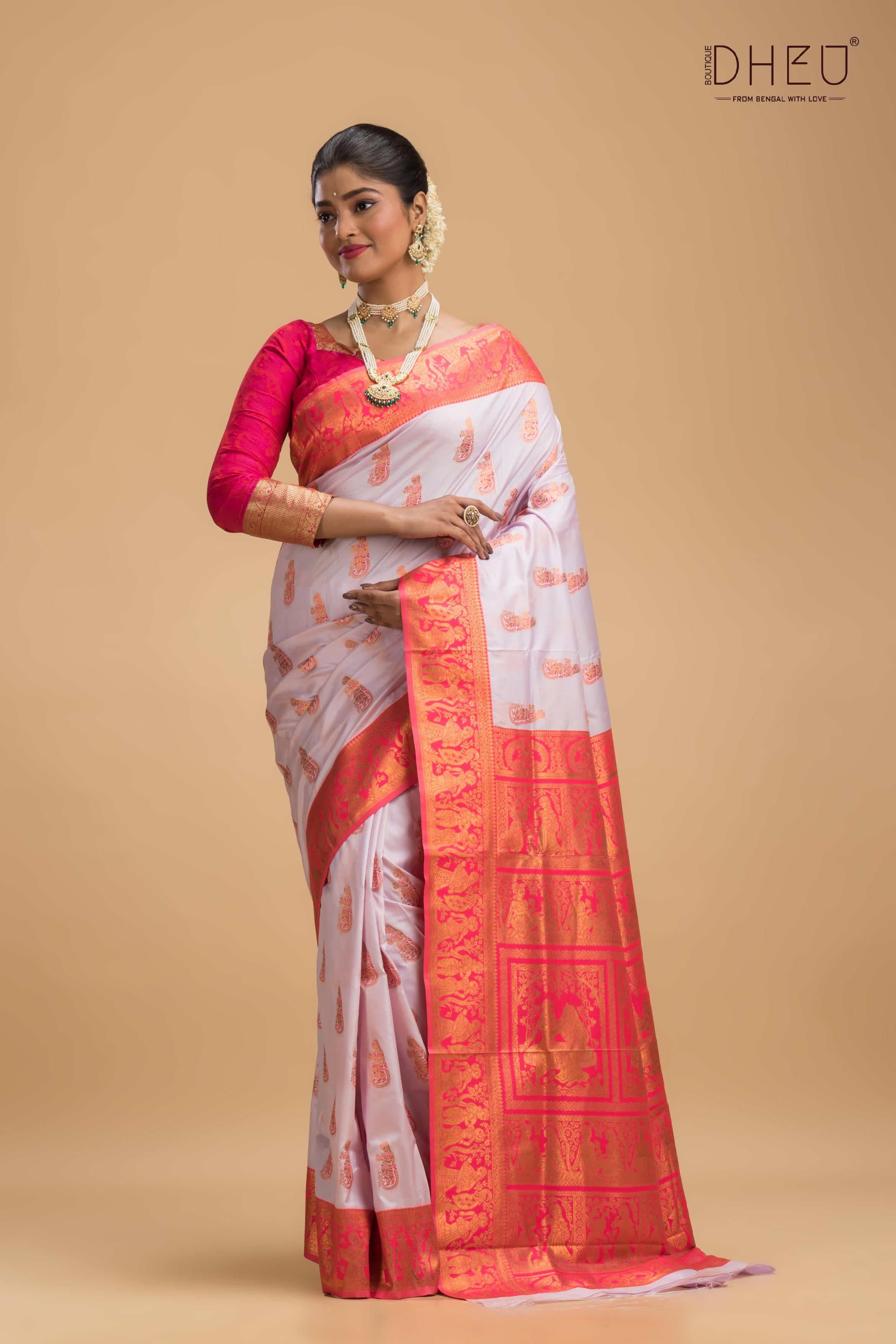 Kilaka - Swarnachari Silk Saree | Dheu