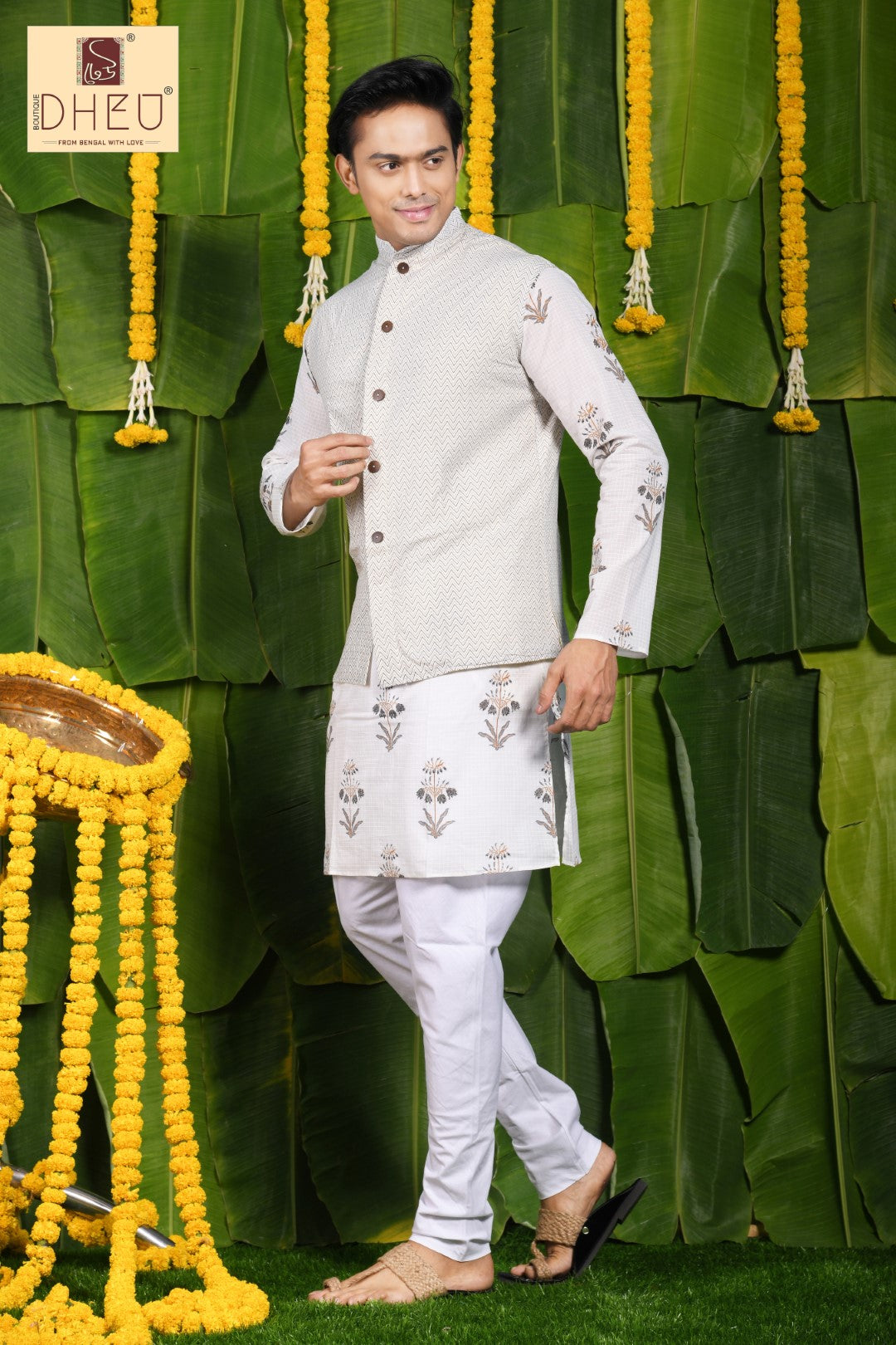 Dheu Designer Kurta - Jacket Set | Dheu