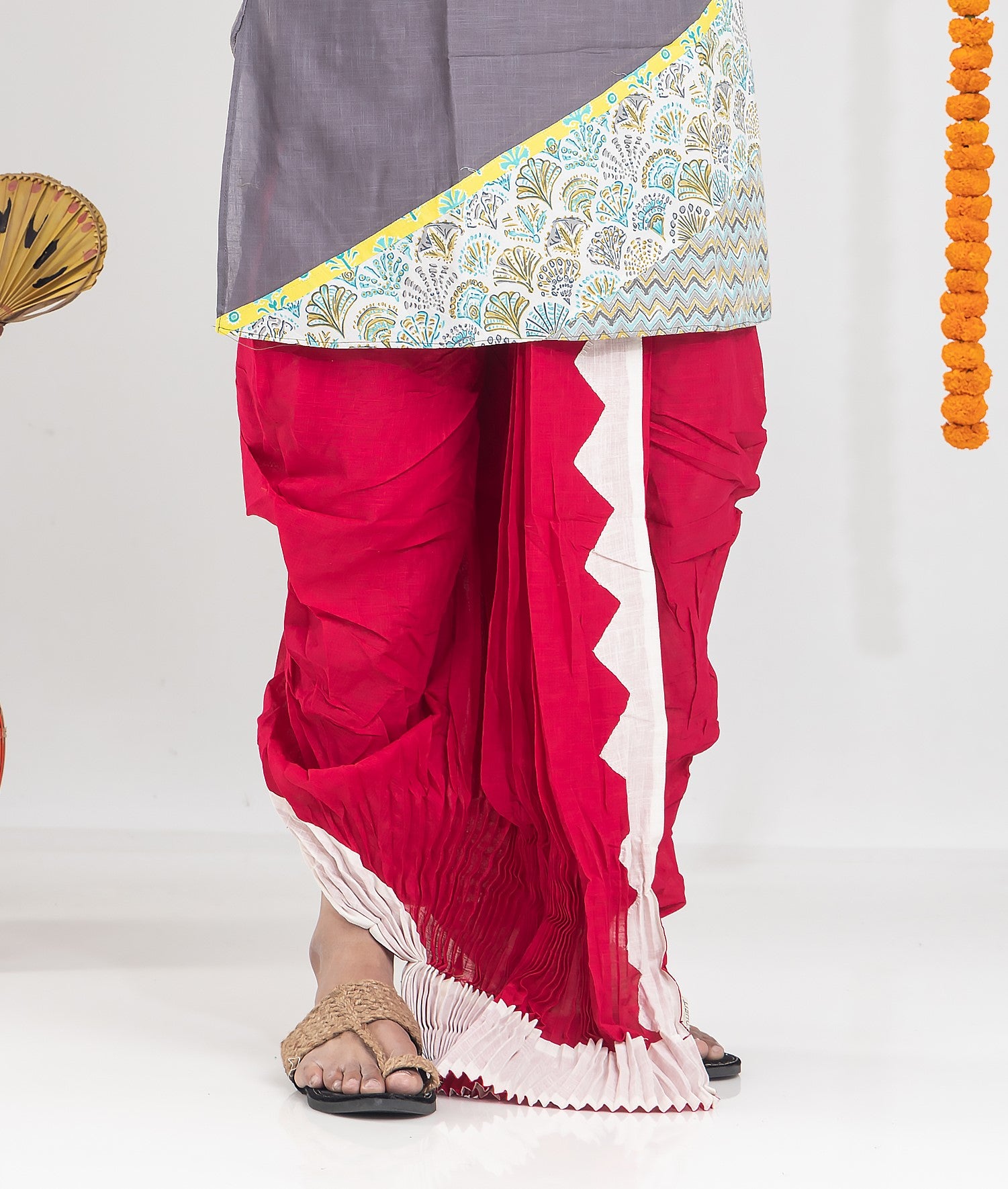 Designer Dhoti- Ready to wear | Dheu