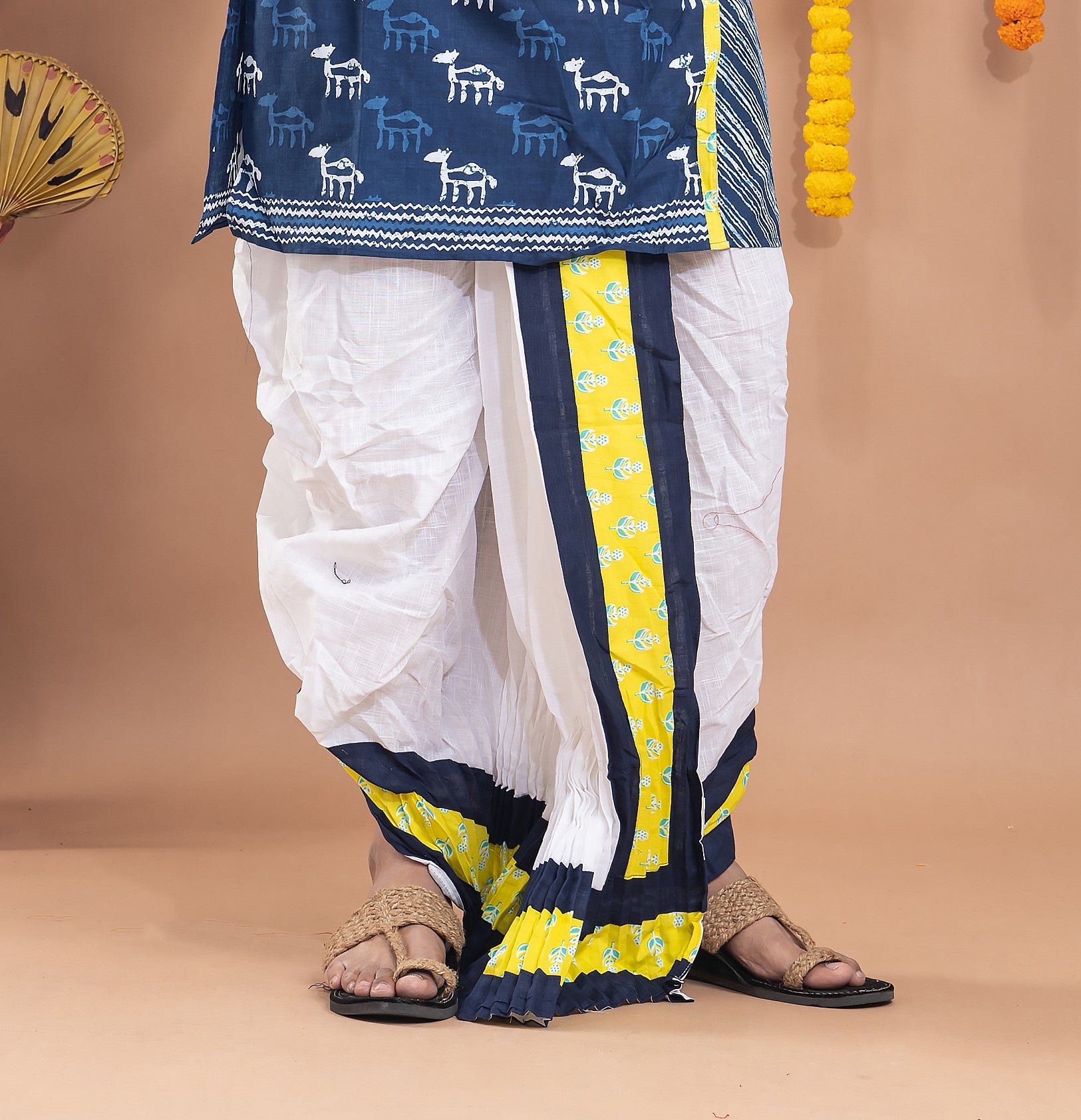 Designer Dhoti- Ready to wear | Dheu