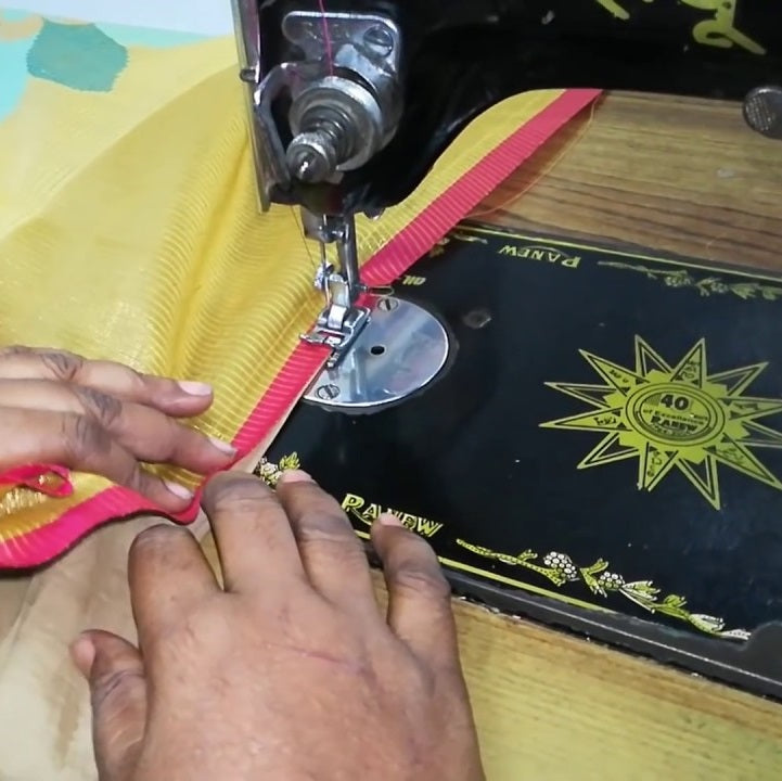 Sari Fall And Edging | Dheu