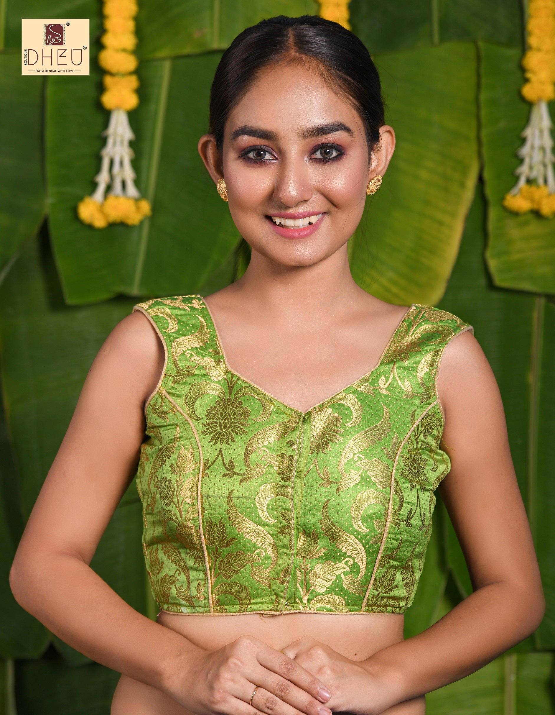 Dheu Exclusive- Readymade Designer Blouse | Dheu