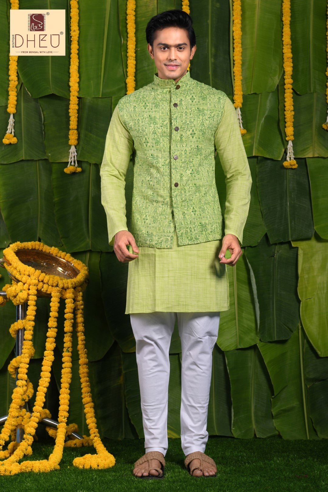 Dheu Designer Kurta - Jacket Set | Dheu